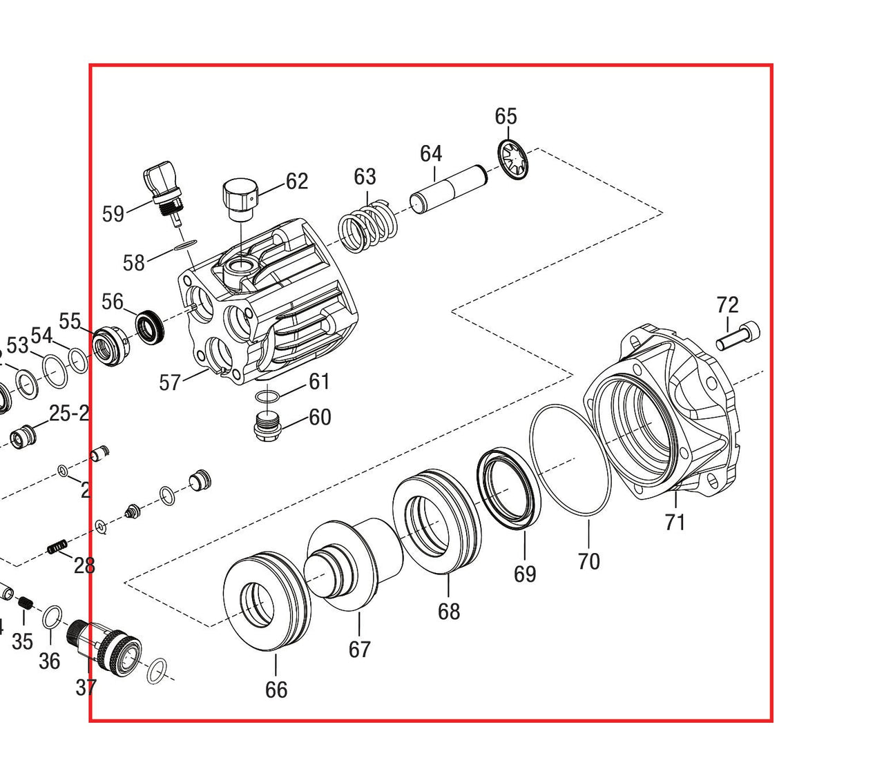 Pump Case Assy DUO (08) | Genuine Replacement Part | bigboi – ibigboi.com
